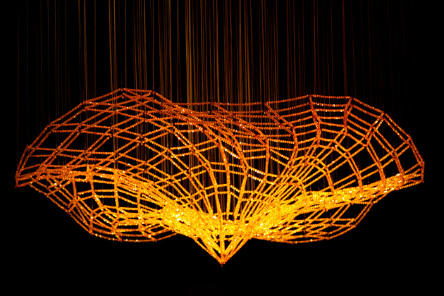 Yellow Spiral – Reuben Margolin – Kinetic Artist